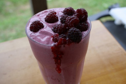 Batido de moras - Receta fácil paso a paso
